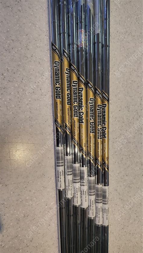 다이나믹골드 투어이슈 Ex S200 아이언샤프트 4~p 볼용품기타 중고나라