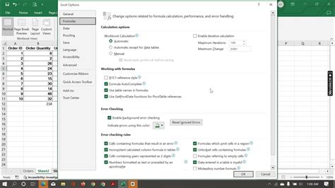 How To Enable Autocomplete Feature For Formulas In Excel Youtube