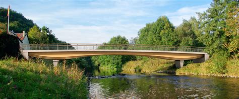 Timber Concrete Composite Bridge Schiffarth De Miebach Engineering Office