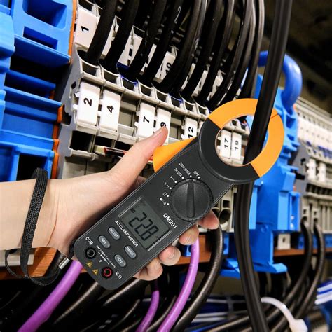 digital clamp meter ac dc voltage ac current meter grandado