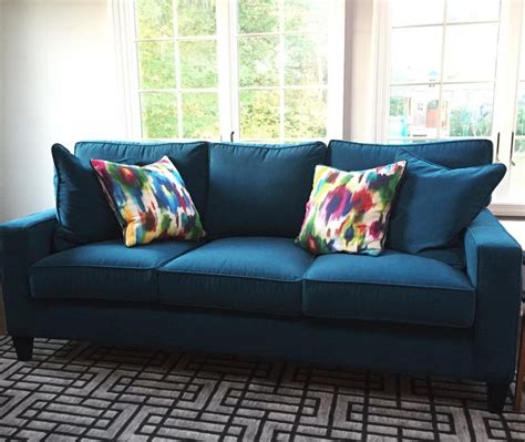 Peacock Blue Velvet Sectional Sofa At Ryan Henderson Blog