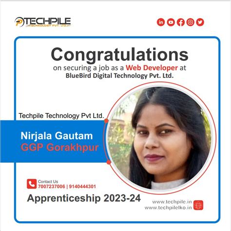 Rahul Soni On Linkedin Techpile Techpilelko Techpiletraining Job