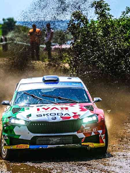 Mabellini Leads After Drama Filled Saturday At Erc Rally Hungary
