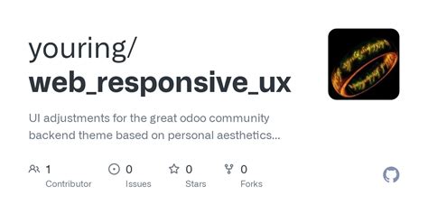 Github Youring Web Responsive Ux Ui Adjustments For The Great Odoo