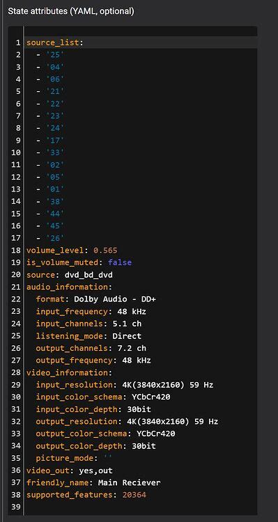 Onkyo Integration Configuration Home Assistant Community