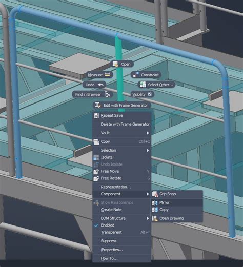 INV Frame Generator Re Use Member And Demote Autodesk Community