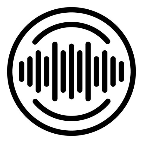 Audio Spectrum Displaying Soundwave Frequencies In Circle 52637765 Vector Art At Vecteezy