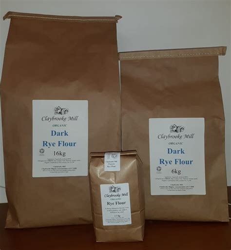 Organic Rye Flour Claybrooke Mill