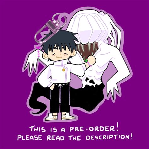 Jujutsu Kaisen Yuta And Rika Bff Bracelets 25” Double Sided Acrylic