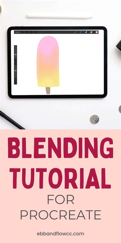 How To Blend On Procreate Ebb And Flow Creative Co