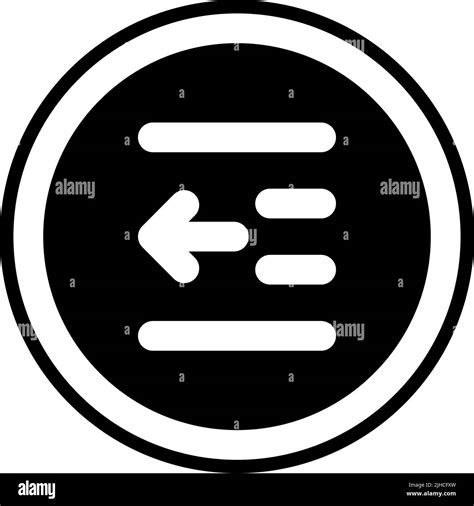 Text Editor Left Indent Stock Vector Image And Art Alamy