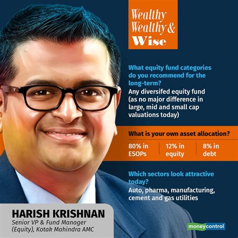 Got Rs 10 Lakh To Invest Kotak Amcs Harish Krishnan Shares Strategy For Retail Investors