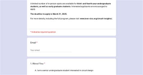 Cicc2025 Circuit Insights Application To Attend Ieee Custom Integrated Circuits Conference
