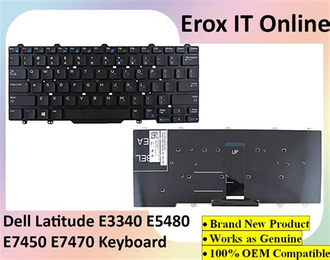 Dell Latitude 3340 3350 5490 5480 E3340 E5450 E7450 E5470 E7470 Laptop Keyboard Lazada