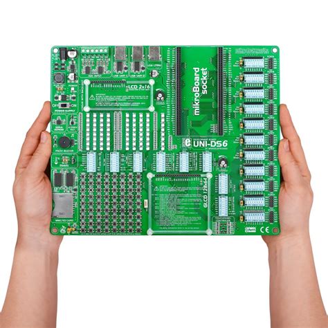 Uni Ds6 Development System For Pic Psoc Avr 8051 Arm Dspic
