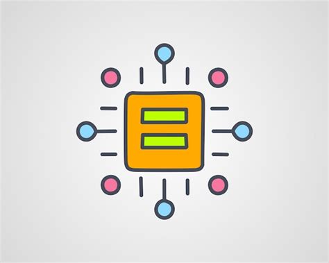Premium Vector Processor Technology Icon
