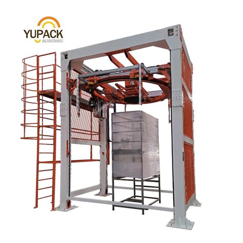 Auto Pallet Shrink Stretch Film Wrap Automatic Pallet Wrapper Machine
