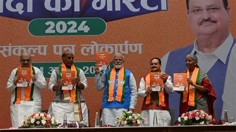 Bjp Releases Manifesto ‘sankalp Patra For Lok Sabha Elections 2024