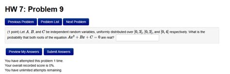Solved Let A B ﻿and C Be ﻿independent Random Variables