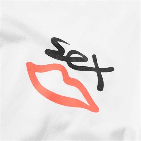 Sex Skateboards Small Logo Tee White End Gb