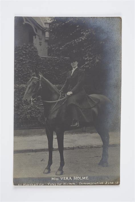 Miss Vera Holme London Museum