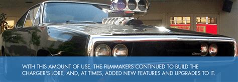 The History Of Doms Charger Fast And Furious Charger