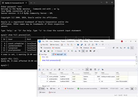 Mysql Kill Running Process Query Or Session Comprehensive Guide Using Gui And Cli Tools