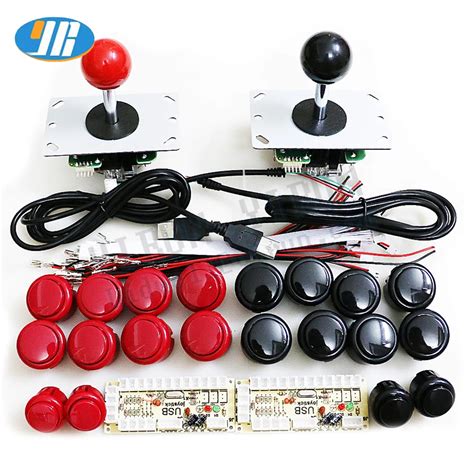 Arcade Joystick DIY Kit Zero Delay Arcade DIY Kit USB Encoder To PC Arcade Sanwa Joystick