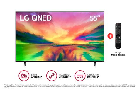 Lg Qned 55 Qned80 4k Smart Tv Con Thinq Ai Inteligencia Artificial 4k Procesador Inteligente