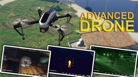 Advanced Drone Fivem Script Easy To Control Setup Each Drone