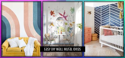 Easy Diy Wall Mural Ideas • One Brick At A Time