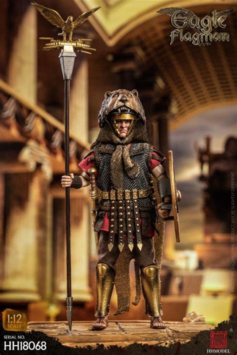 Hh Model Imperial Legion Captain Fifty 112 Scale Figure Hy Hh18068
