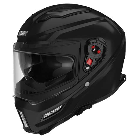 Smk Agnar Full Face Helmet Matt Negro Securtex Motor Sl Ta Maximomoto
