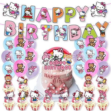 Hello Kitty Cupcake Toppers