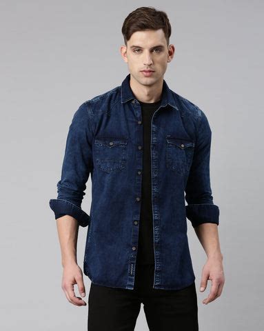 10 Stylish Ways To Wear A Mens Denim Shirt Casually For Men