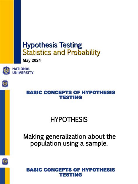 Finals Stats Wk02a Hypothesis Testing Basic Concepts Pdf