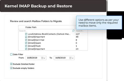 IMAP Backup Tool To Backup IMAP Server Mailboxes
