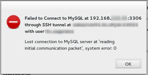 MySQL Connection Works On CLI But Not On Workbench Super User