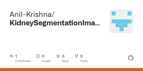 GitHub Anil Krishna KidneySegmentationImageProcessing