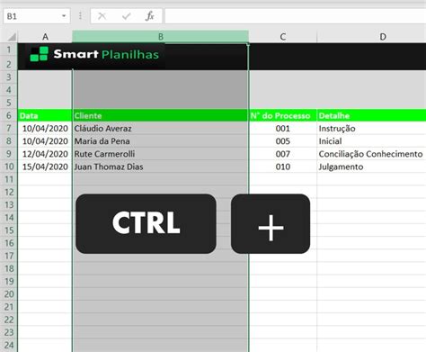 como criar chave primária banco de dados em excel smart planilhas