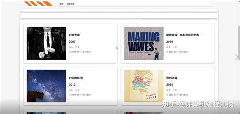 基于大数据的电影数据分析及可视化系统 Hadoopsparkjavapython 知乎