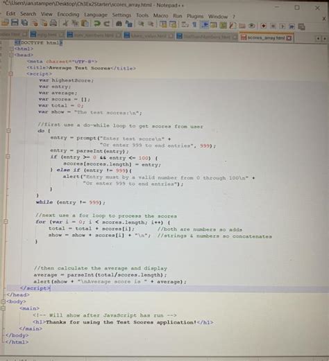Solved In This Exercise Youll Make An Enhancement To The