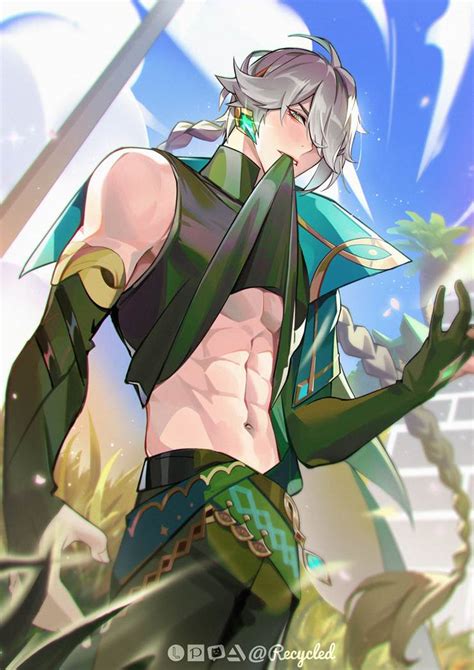 原神知论派的学者艾尔海森pixiv插画图片 BoBoPic