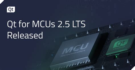 Qt For Mcus 25 Lts Released