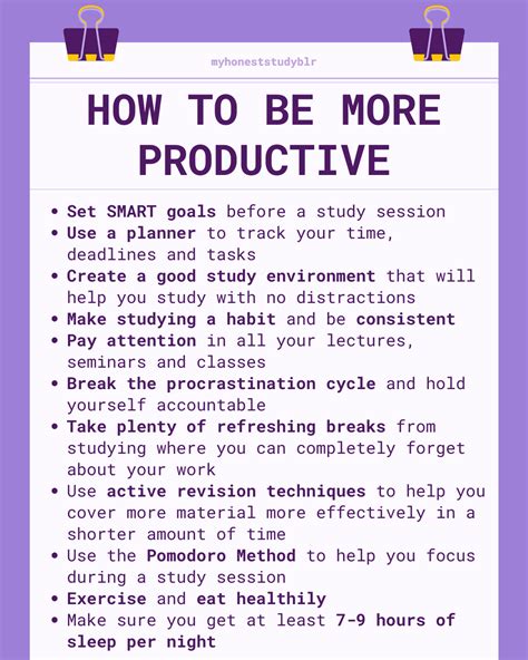 How To Be More Productive