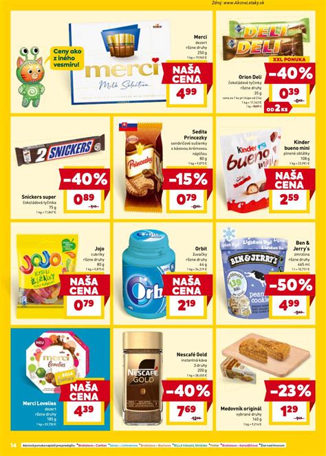 Billa Leták Strana 14 8 10 14 10 2025 Akčnéletákysk