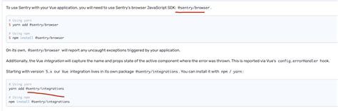 Which Vues Version Sentry Is The Right · Issue 3156 · Getsentrysentry Javascript · Github