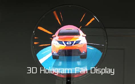 3d Hologram Fan Display App Controlled 169 Inch