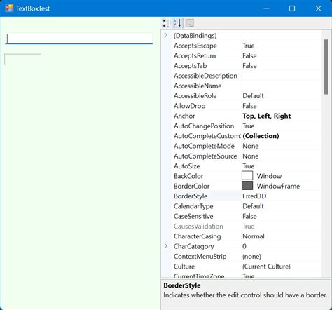 C Textbox D Border Style Winforms Edition Componentone Studio Mescius Forums