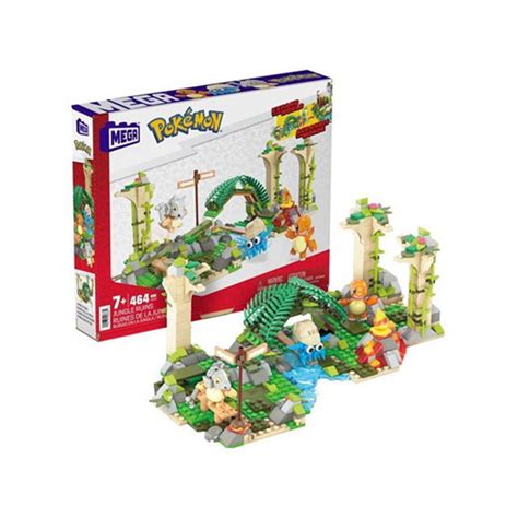 티몬 글로벌 홀세일 【일본 인기 장난감】마텔 메가블럭 포켓몬 어드벤처 파이리탕구리암모나이트 정글 Hdl86 장난감